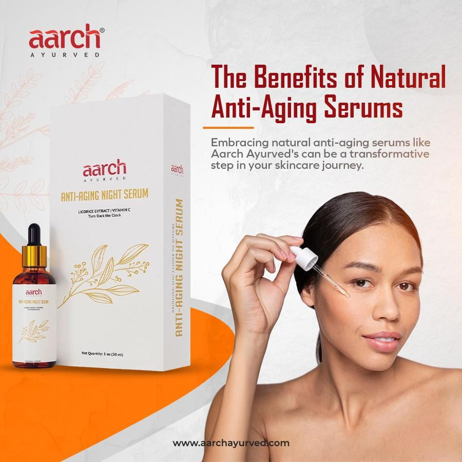 Rewind Time Naturally: Aarch Ayurved’s Anti-Aging Serum – Aarch Ayurved ...